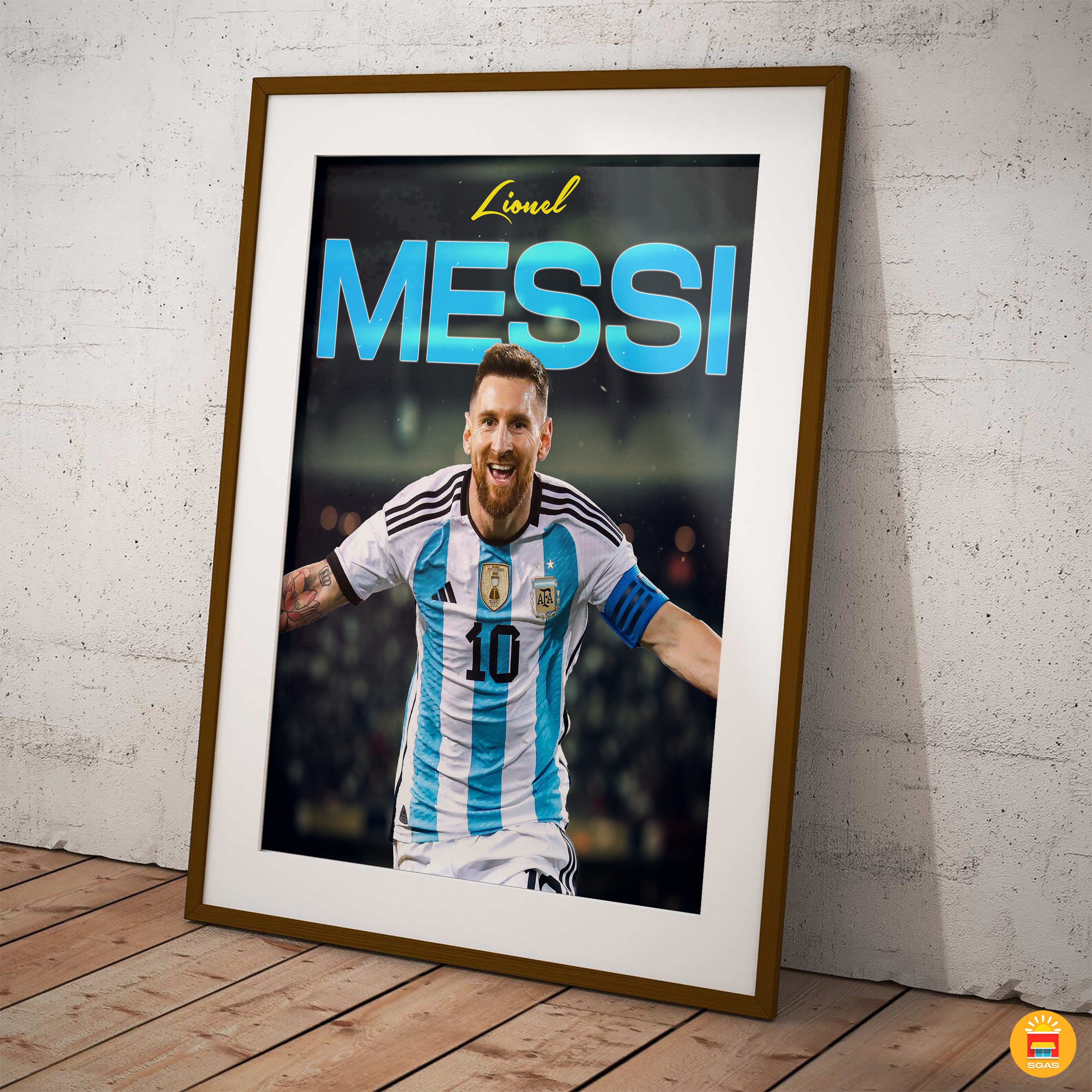 Printable Lionel Messi Poster, Football poster, Soccer poster sold by ...