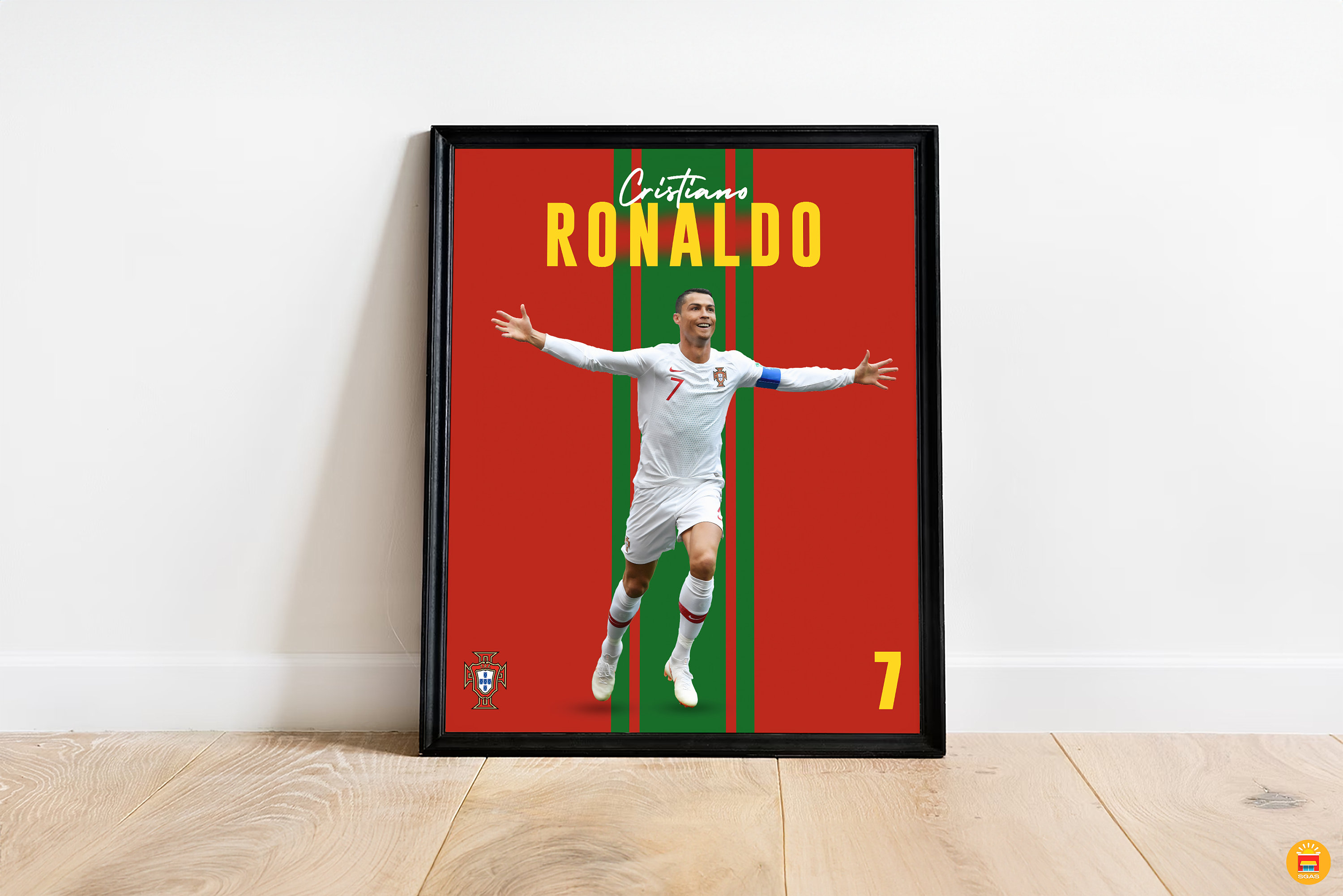 Ronaldo Poster, Cristiano Ronaldo Printable Poster, Soccer poster ...