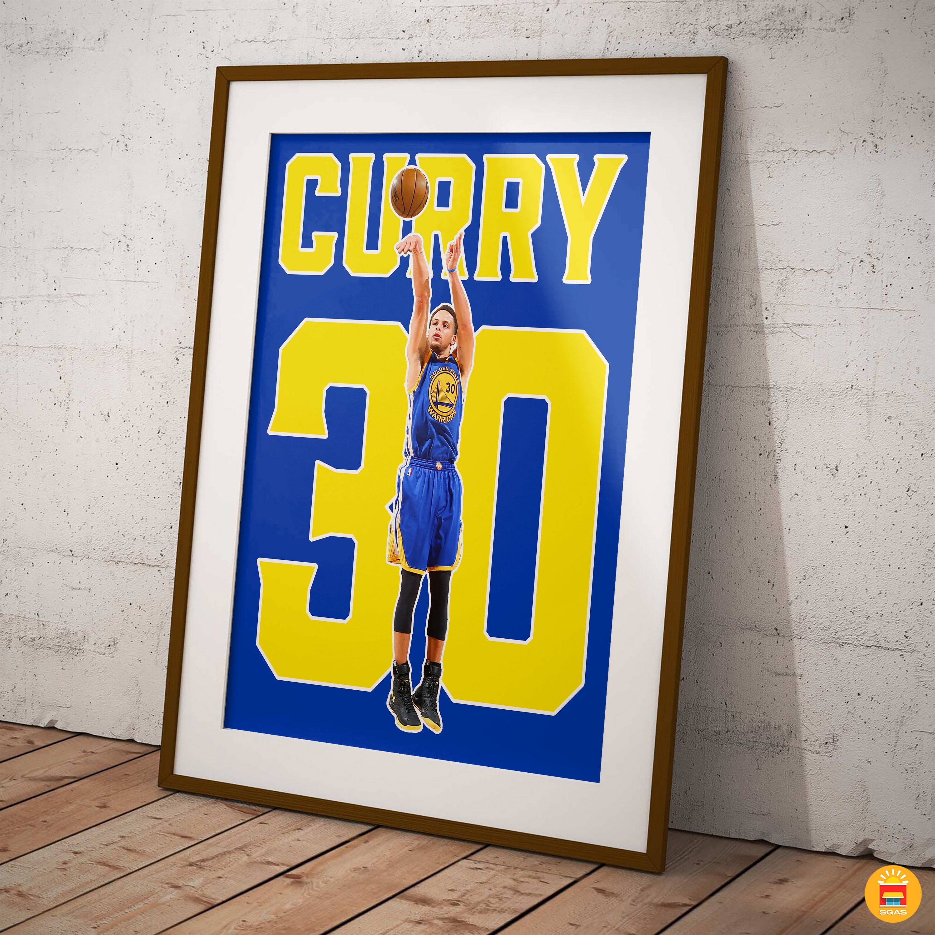 Steph Curry Printable Poster, GSW Print, High Quality Wall Art for ...