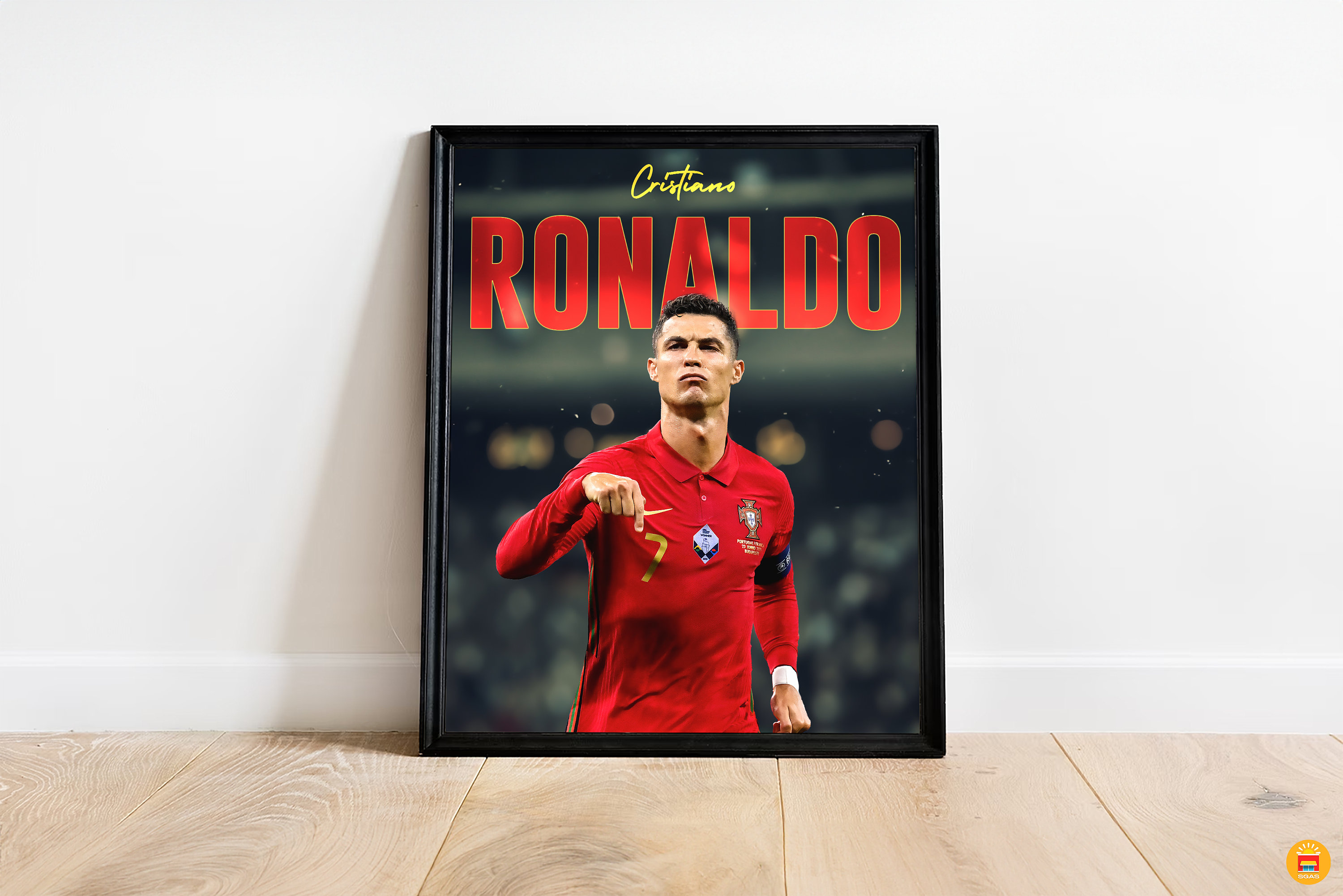 Printable Cristiano Ronaldo Poster sold by Wobble Sallow | SKU 4006883 ...