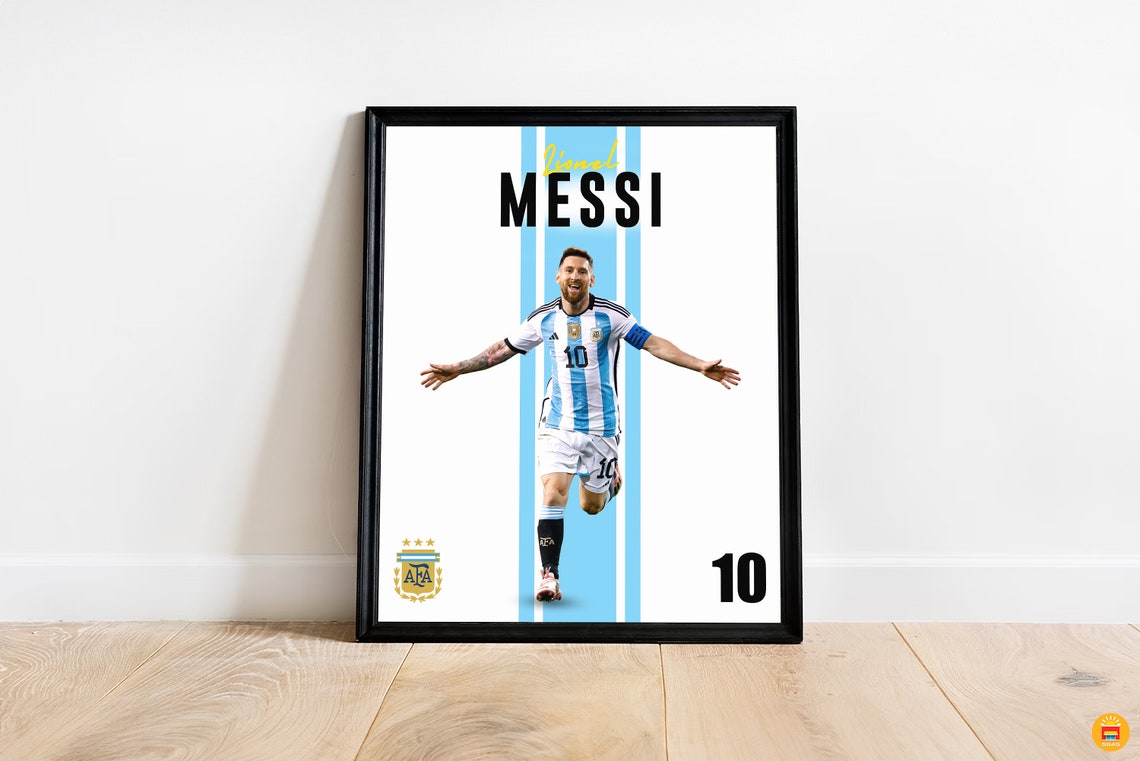 Messi Poster Lionel Messi Printable Poster Soccer Poster - Etsy