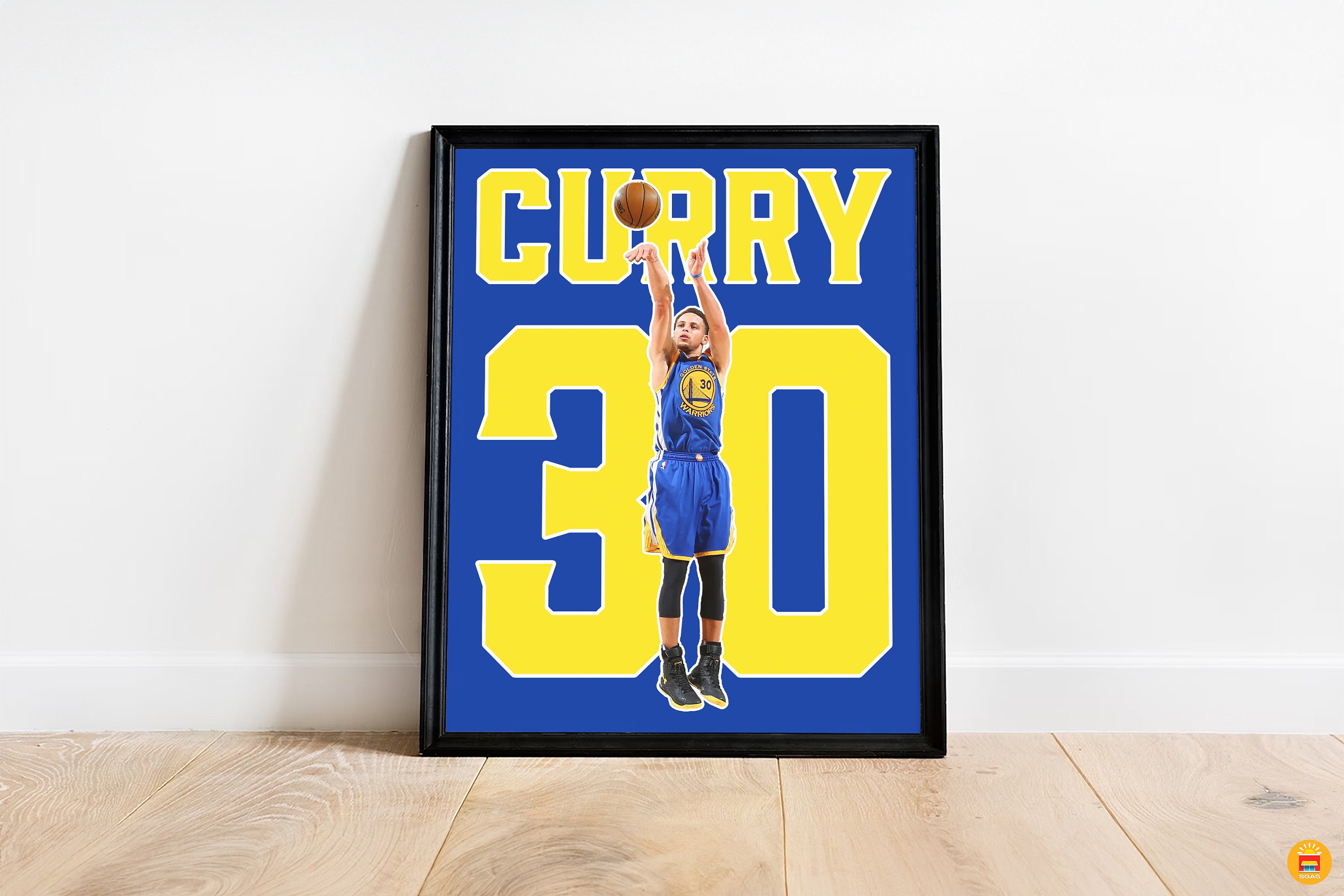 Steph Curry Printable Poster, GSW Print, High Quality Wall Art for ...