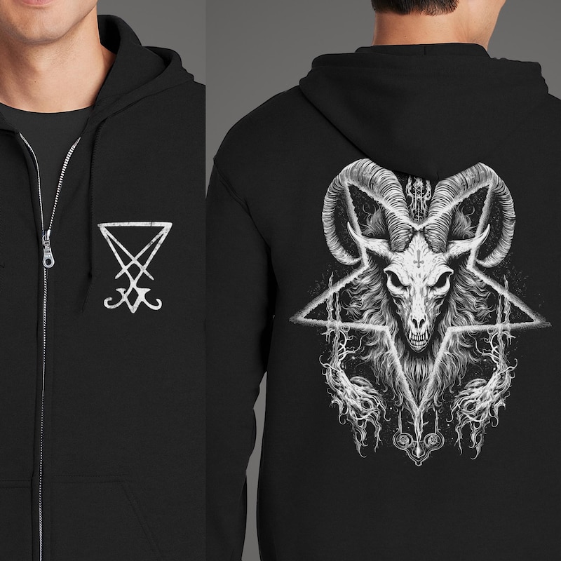 Goth Devil Hoodie - Etsy