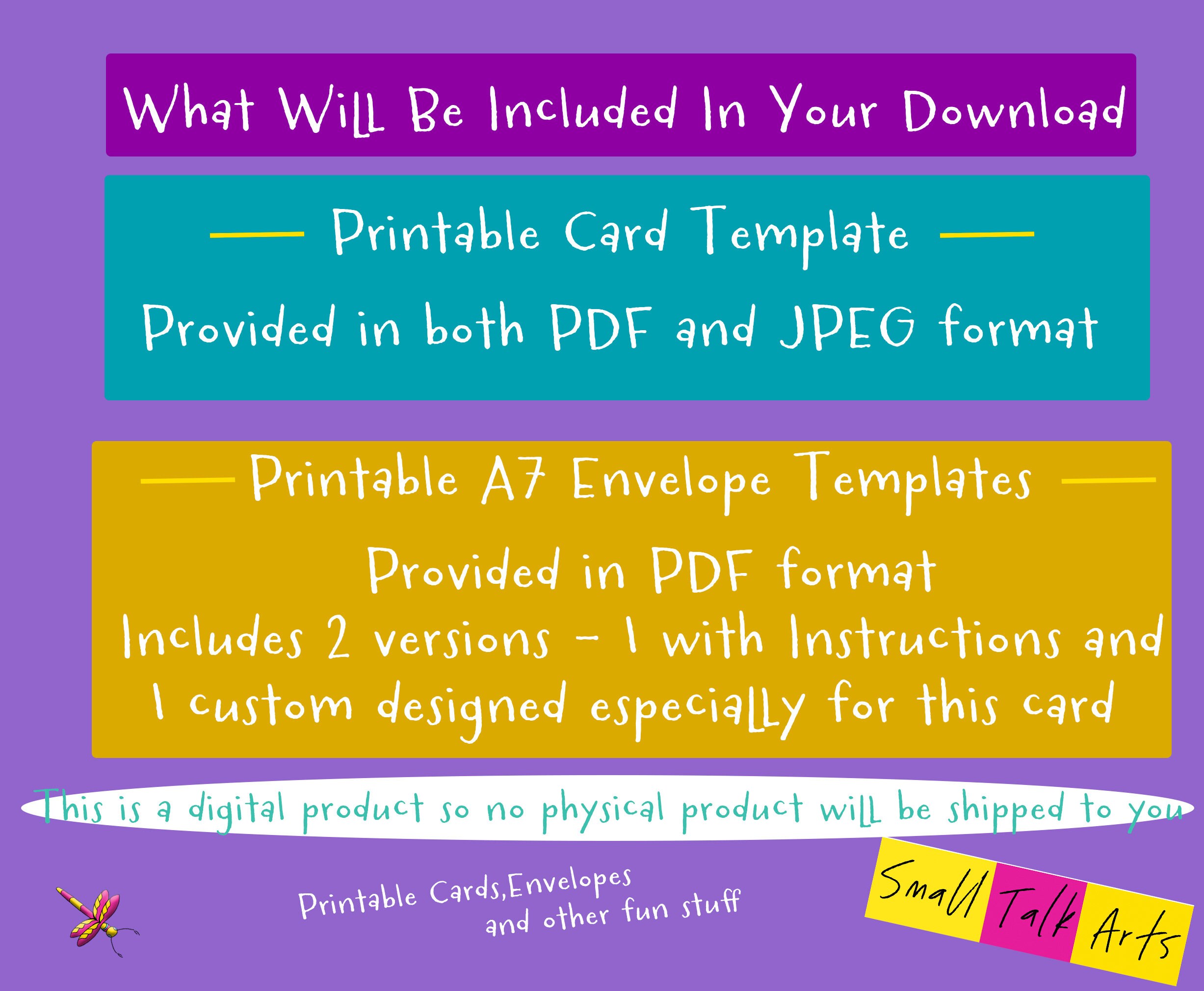 Printable "congratulations" Greeting Card With Envelope ...