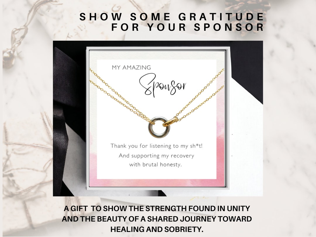 Sponsor Gift, Recovery Sponsor Gift, Alcoholic Anonymous Gift for ...
