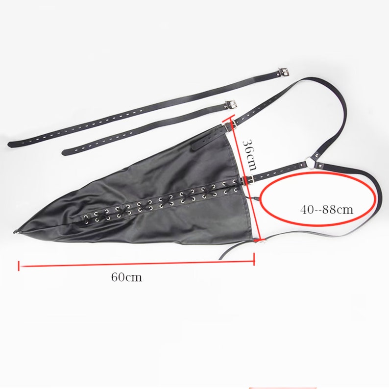 Arm Binder Glove Sleeves,behind Back Bondage Armbinder,bdsm Leather ...