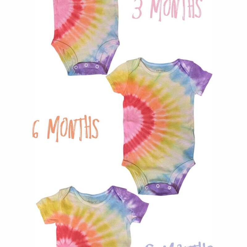 Tie Dye Baby Clothes - Etsy