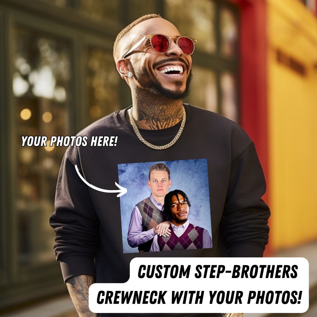 Custom Step-brothers Crewneck | Step-brothers Movie | Shirts for Men ...