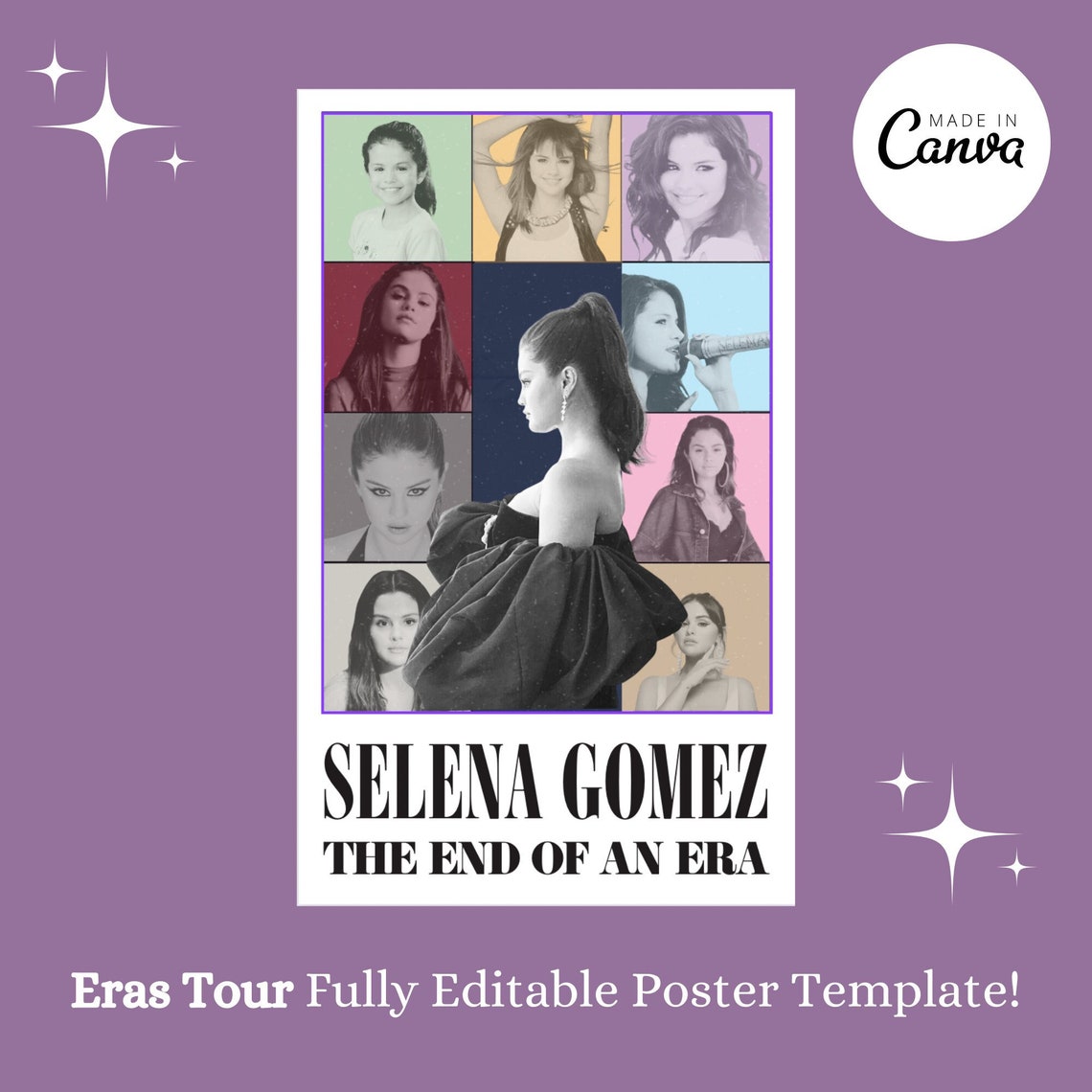 Editable Canva Eras Tour Poster Eras Tour Graduation Poster Eras Theme ...