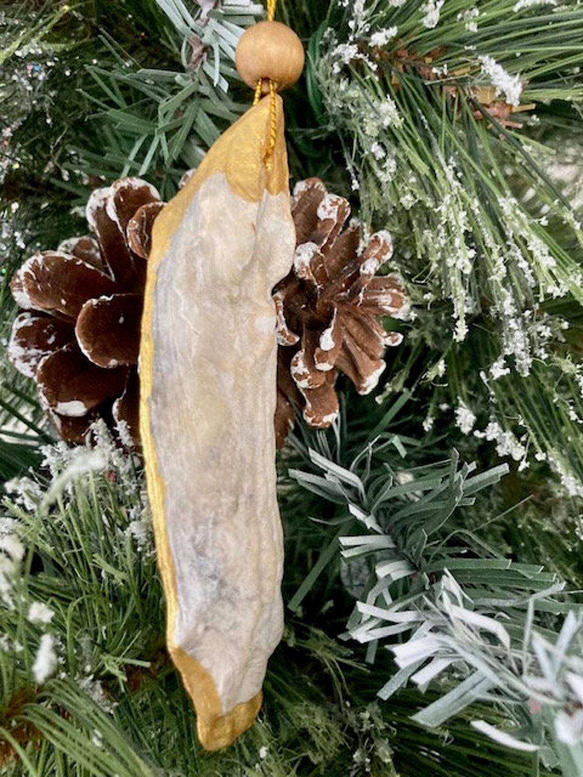 Nutcracker Oyster Shell Christmas Holiday Ornaments, a 4 Ornament Suite ...