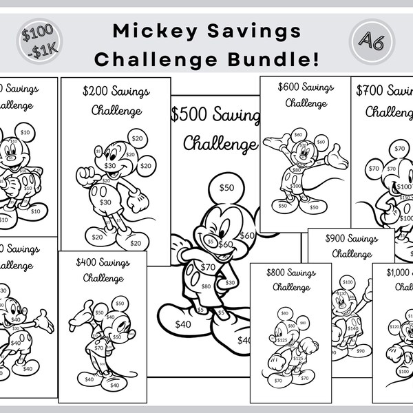 Money Saving Challenge - Etsy