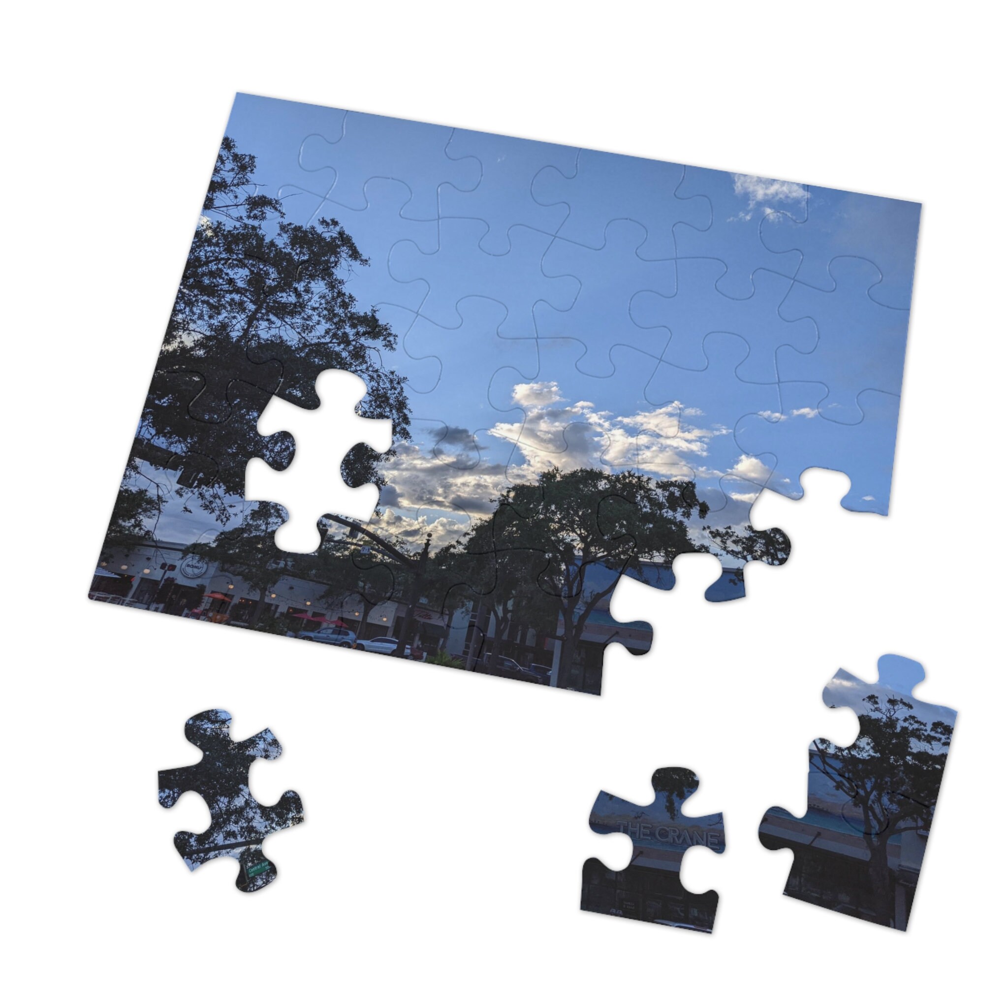 Dynamic Just a Cloud Jigsaw Puzzle (30, 110, 252, 500,1000-piece) - Etsy