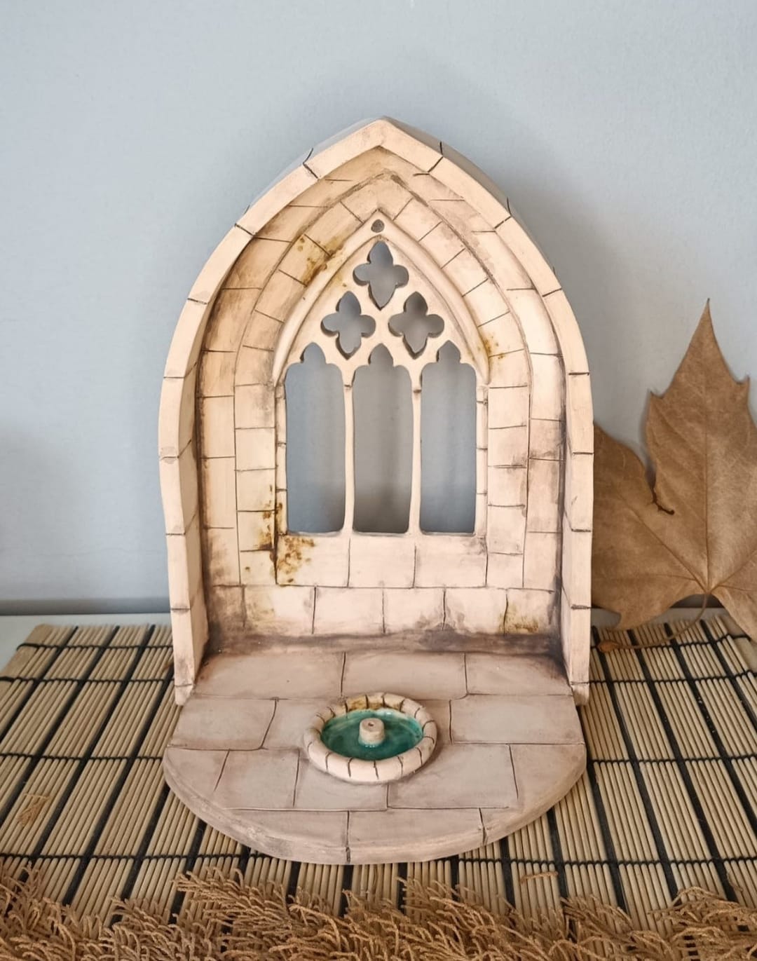 Gothic Style Ceramic Censer Altar - Etsy