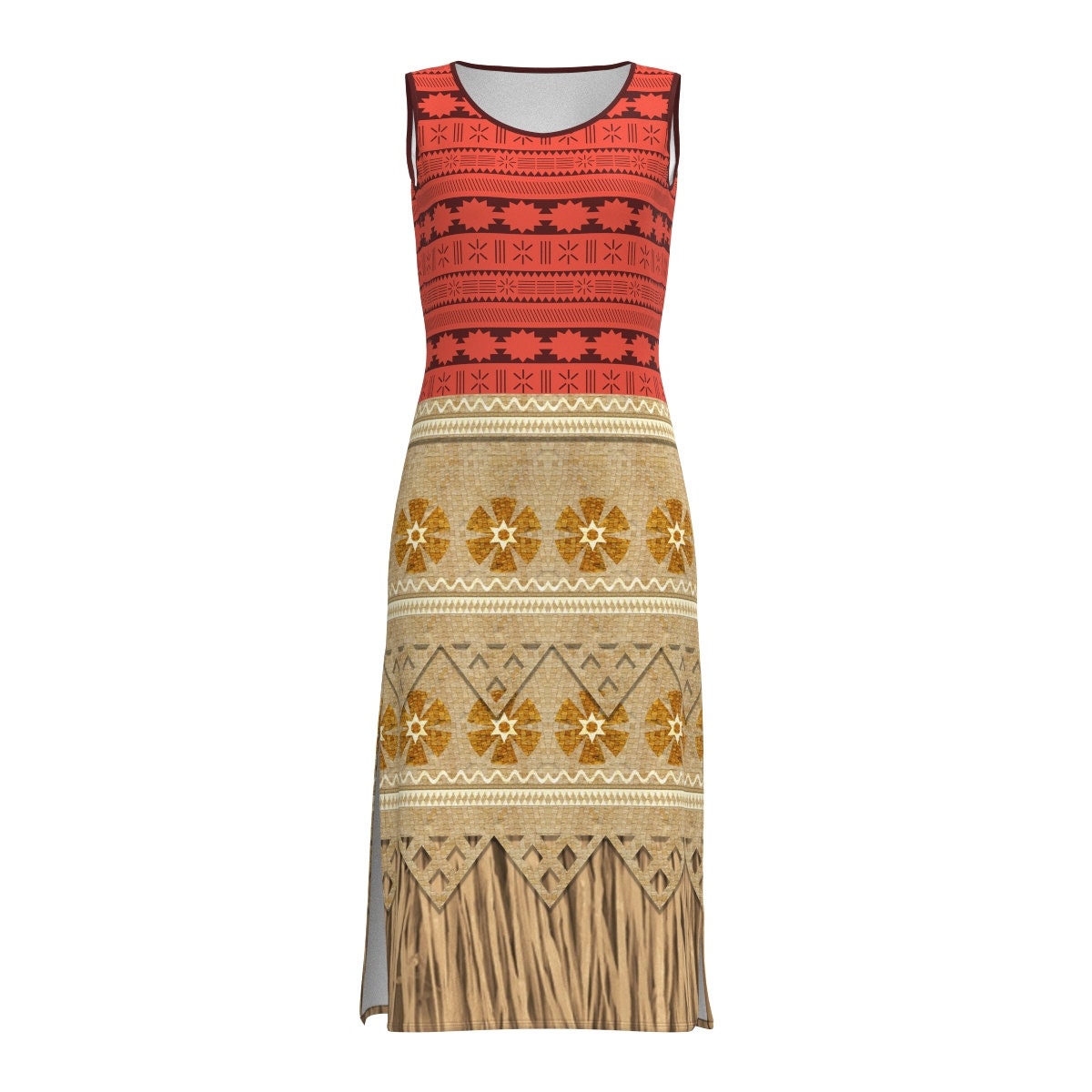 Moana Costume Cosplay Motunui Te Fiti Maui Vaiana Oceania Disney ...