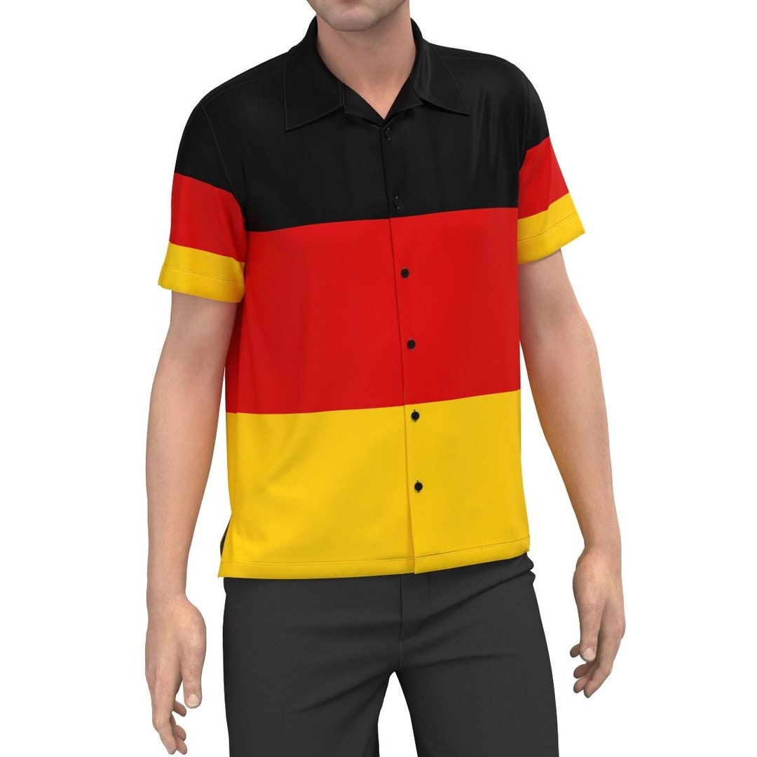 Germany German Flag Black Red Gold Schwarz Rot Bundesflagge Men Women ...