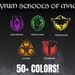 Skyrim Schools of Magic Decals 50 Colors - Etsy
