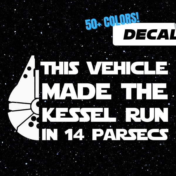 Millennium Falcon Decal - Etsy