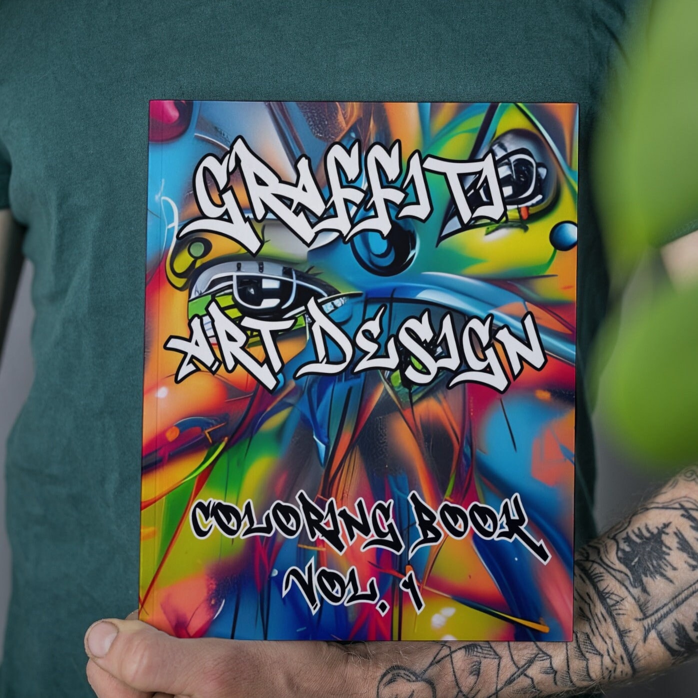 Graffiti Coloring Book PDF Download Printable Graffiti Pages - Etsy