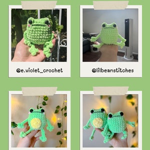 Francis the Chubby Frog Crochet Pattern PDF Only - Etsy