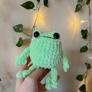 Francis the Chubby Frog Crochet Pattern PDF Only - Etsy