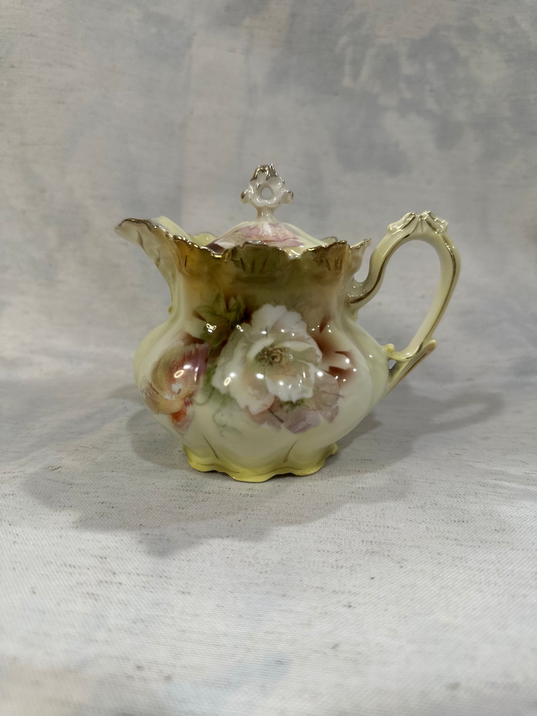 Rare RS Prussia Handpainted Teapot | Circa 1880-1910 - Etsy