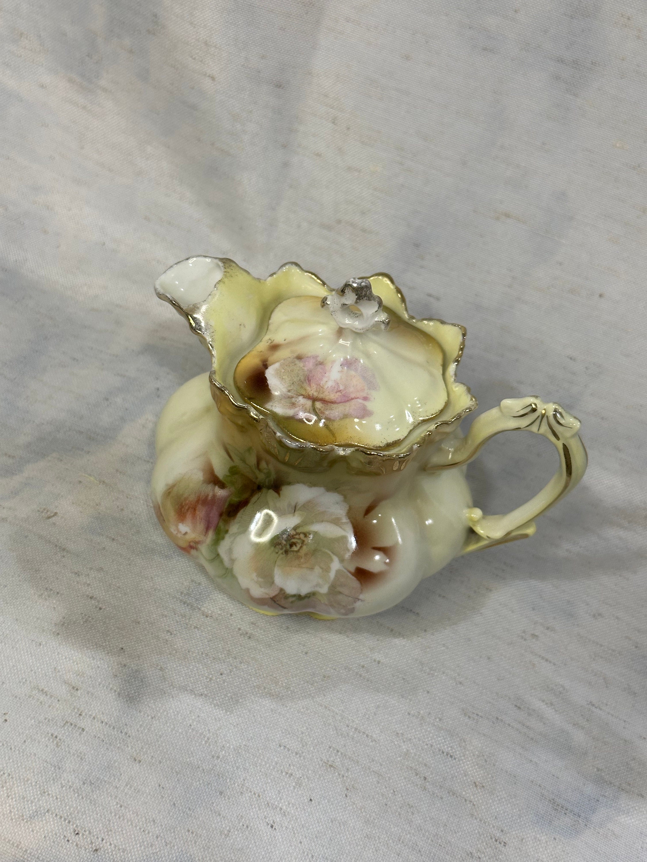 Rare RS Prussia Handpainted Teapot | Circa 1880-1910 - Etsy