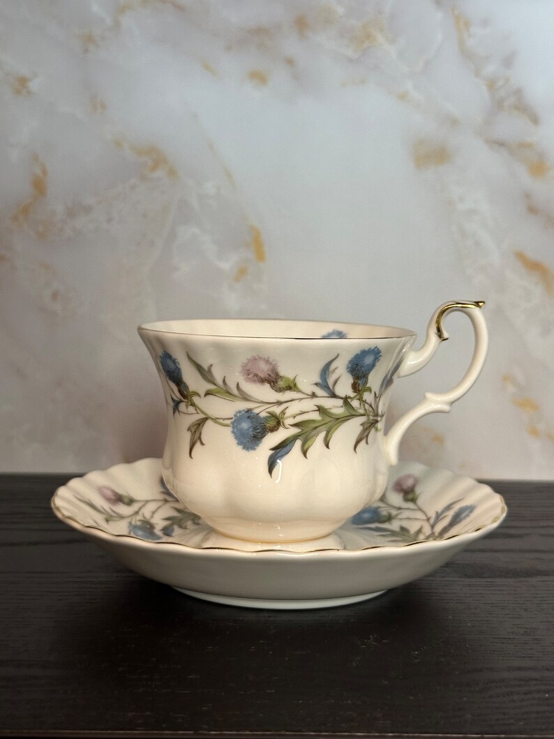 Royal Albert Brigadoon Teacup and Saucer - Etsy
