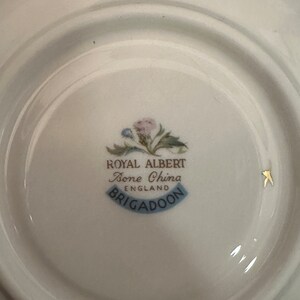Royal Albert Brigadoon Teacup and Saucer - Etsy