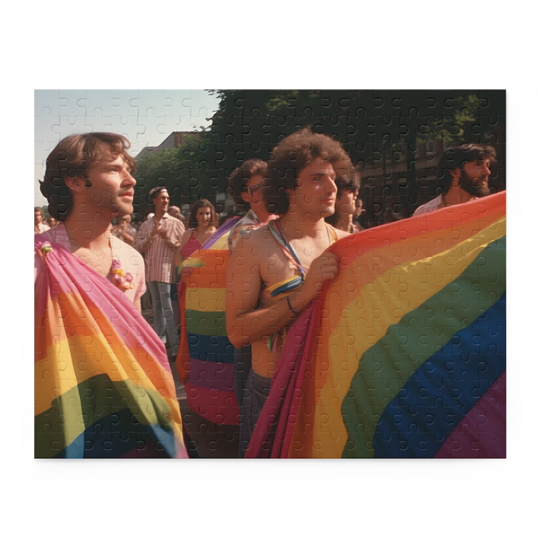 LGBTQ Pride Puzzle 120, 252, 500-piece LGBTQ Series Jigsaw Puzzle - Etsy