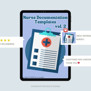 Nurse Documentation Template Nurse Charting Template Nurse Report Sheet ...