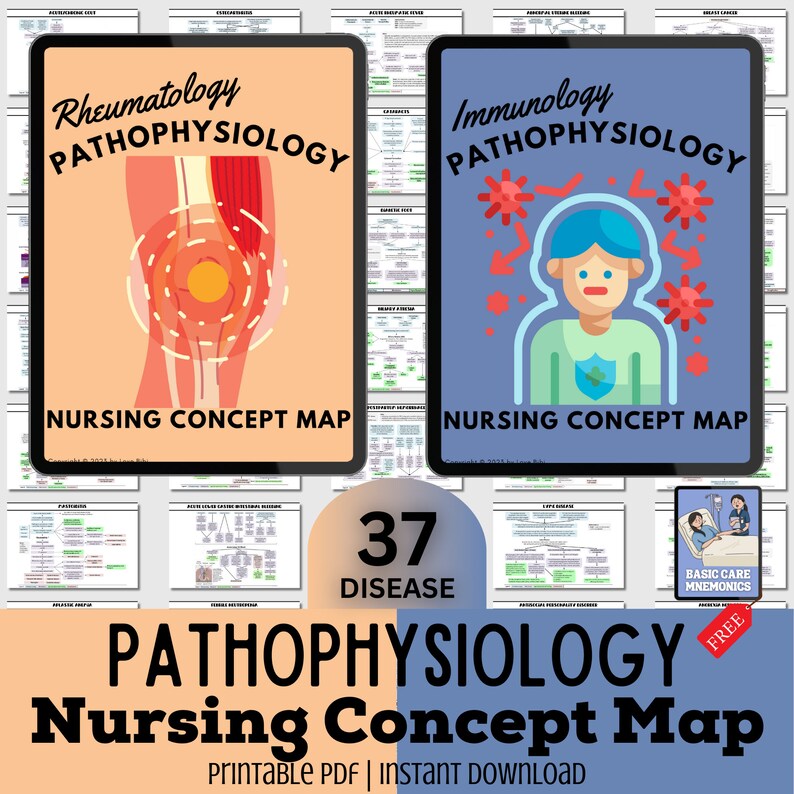 Rheumatology Pathophysiology + Immunology Pathophysiology Bundle ...