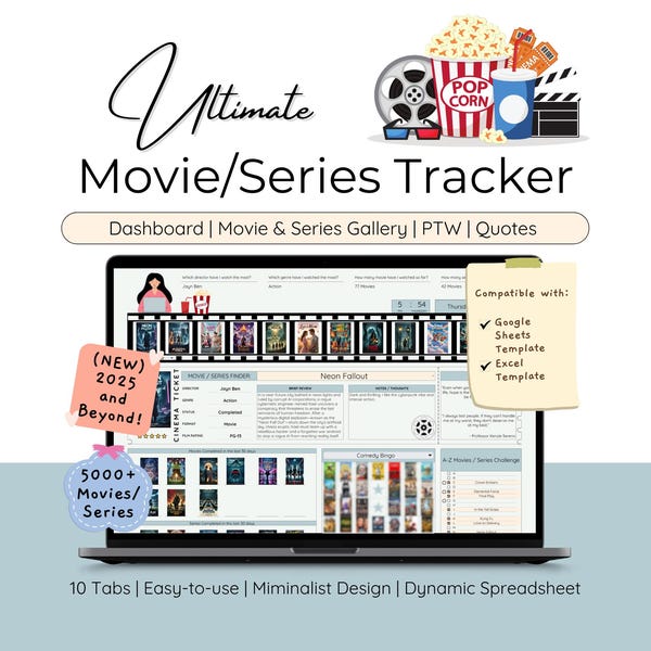 Movie Manager - Etsy