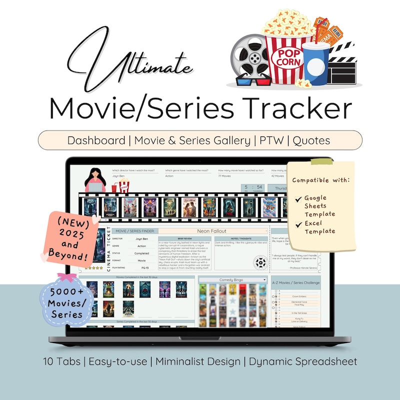 Movie Manager - Etsy