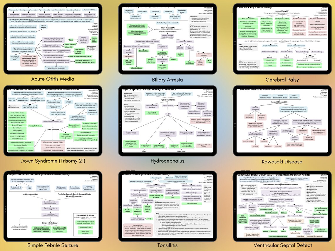 25 Pediatrics Pathophysiology Nursing Concept Map Disease ...