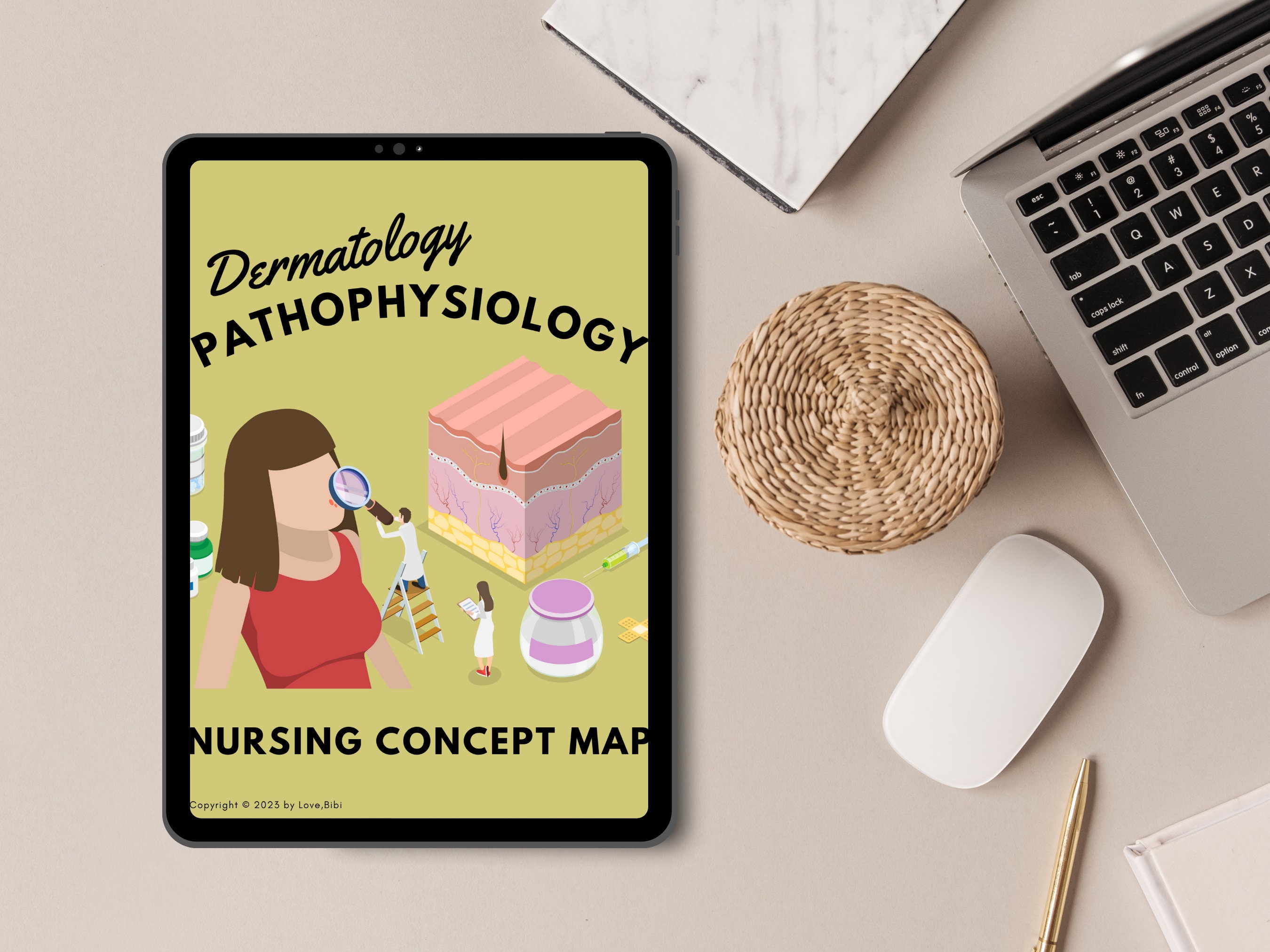 45 Dermatology Pathophysiology Nursing Concept Map Diseases ...
