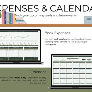 2025 Book Tracker Spreadsheet Template Reading Journal Review Log for ...