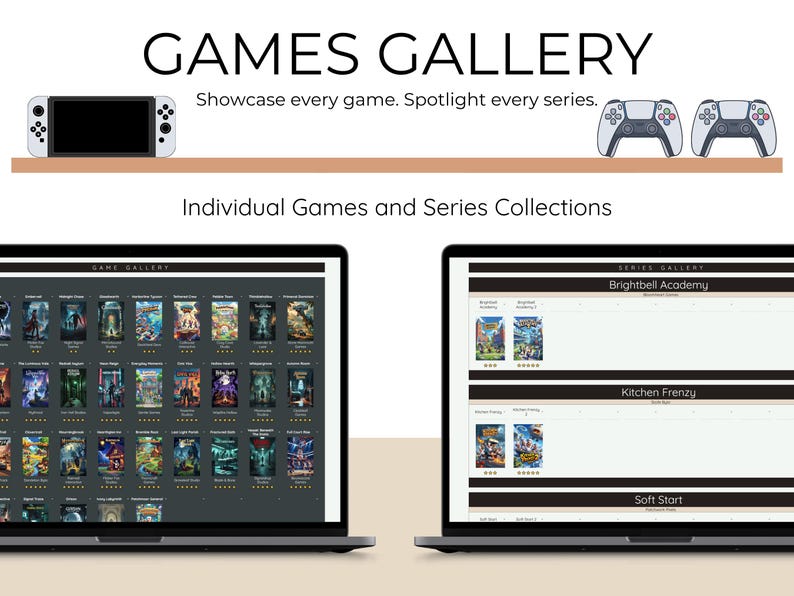 2026 Game Tracker Excel Template Spreadsheet Video Game Tracker Google ...