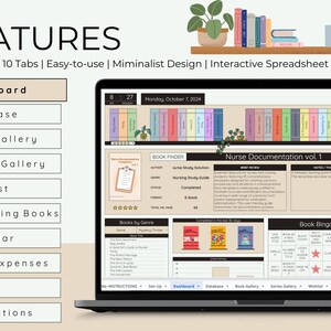 2025 Ultimate Reading Book Tracker Spreadsheet Template TBR Calendar ...