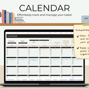 2025 Ultimate Reading Book Tracker Spreadsheet Template TBR Calendar ...