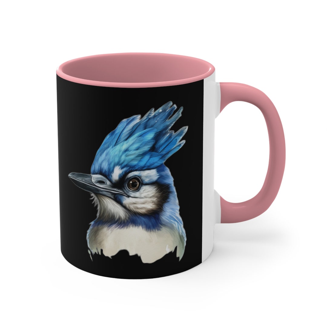 Introducing the Delightful Cute Blue Jay Bird Coffee Mug: A - Etsy