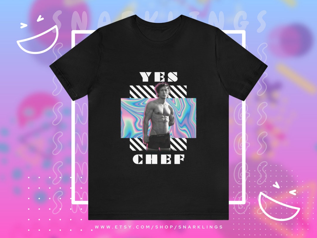 Yes Chef Jeremy Allen White Tie Dye Graphic Tee | the Bear Merch, Carmy ...
