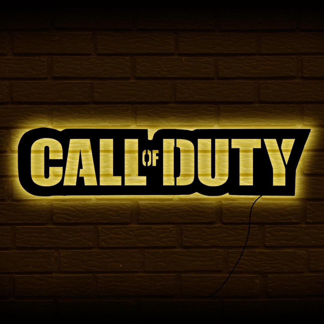 Call of Duty Game Logo Table-gifts for Gamers-special Gift-gamer Gift ...