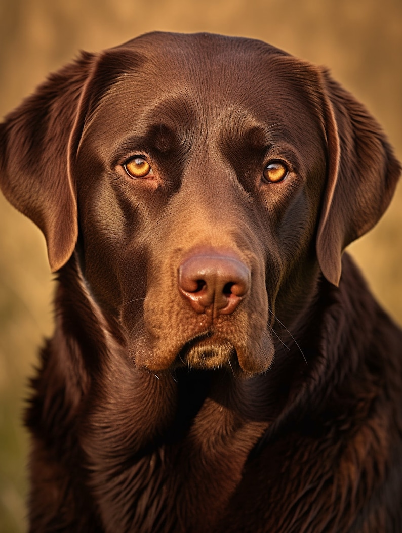 High Detail Chocolate Lab Cross Stitch Pattern - Etsy