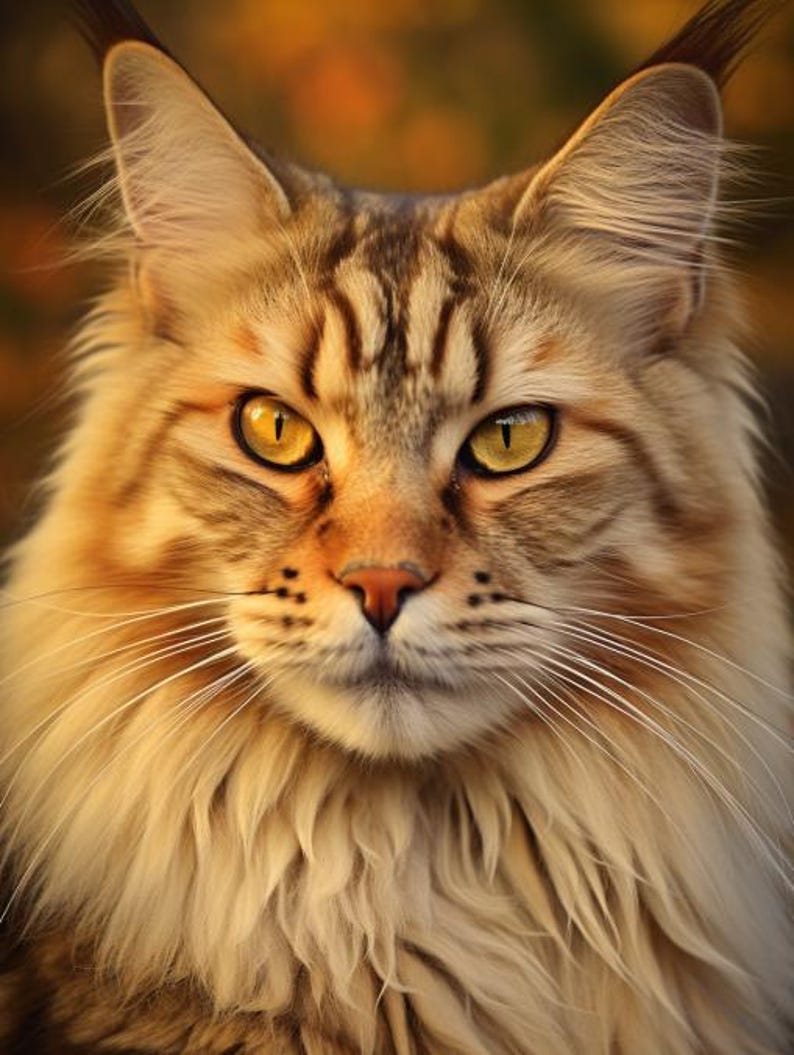 Maine Coon Cross Stitch Pattern PDF – Instant Digital Download ...