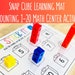 Snap Cube Learning Mats, Counting 1-20 Math Center Activity ...