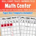 Kindergarten Math Roll, Count, Trace Subitizing Math Center ...