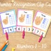 Snap Cube Learning Mats, Counting 1-20 Math Center Activity ...