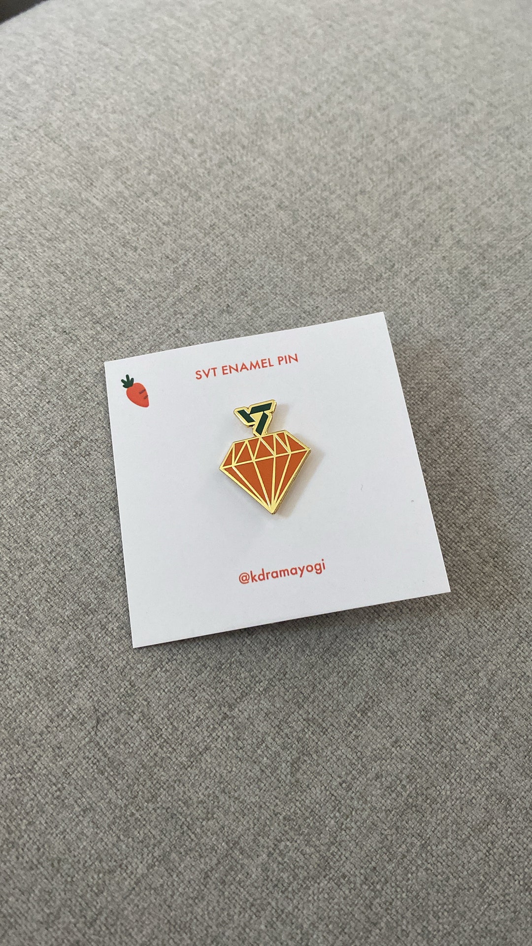 Seventeen SVT Hard Enamel Pin 2 Colors - Etsy