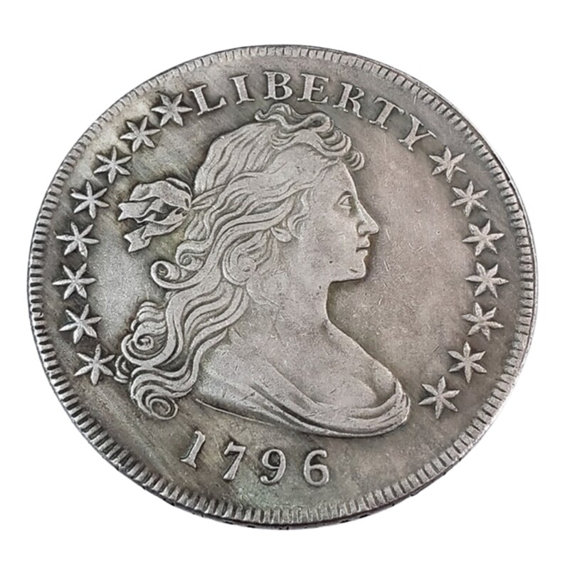 Rare 1796 Liberty Draped Bust American Dollar Own a Piece of American ...