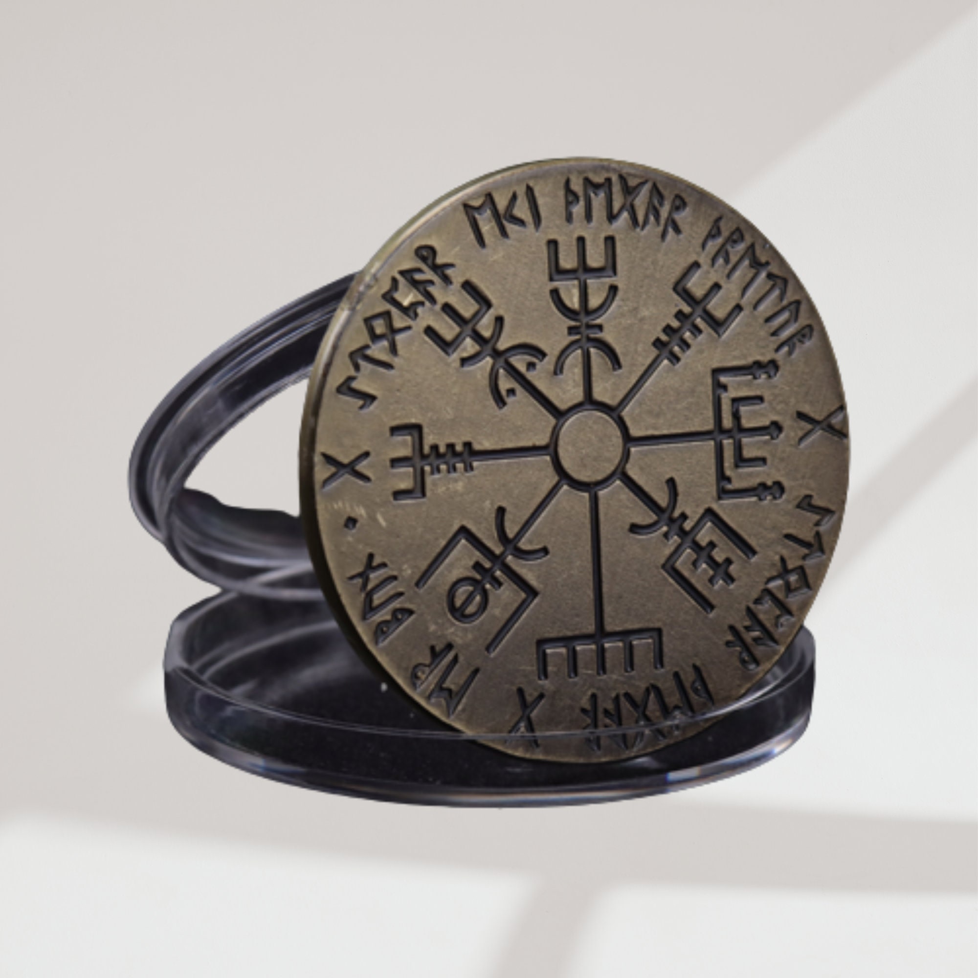 Nordic Viking Compass Hobo Coin for a Unique Gift and Can Also Be Used ...